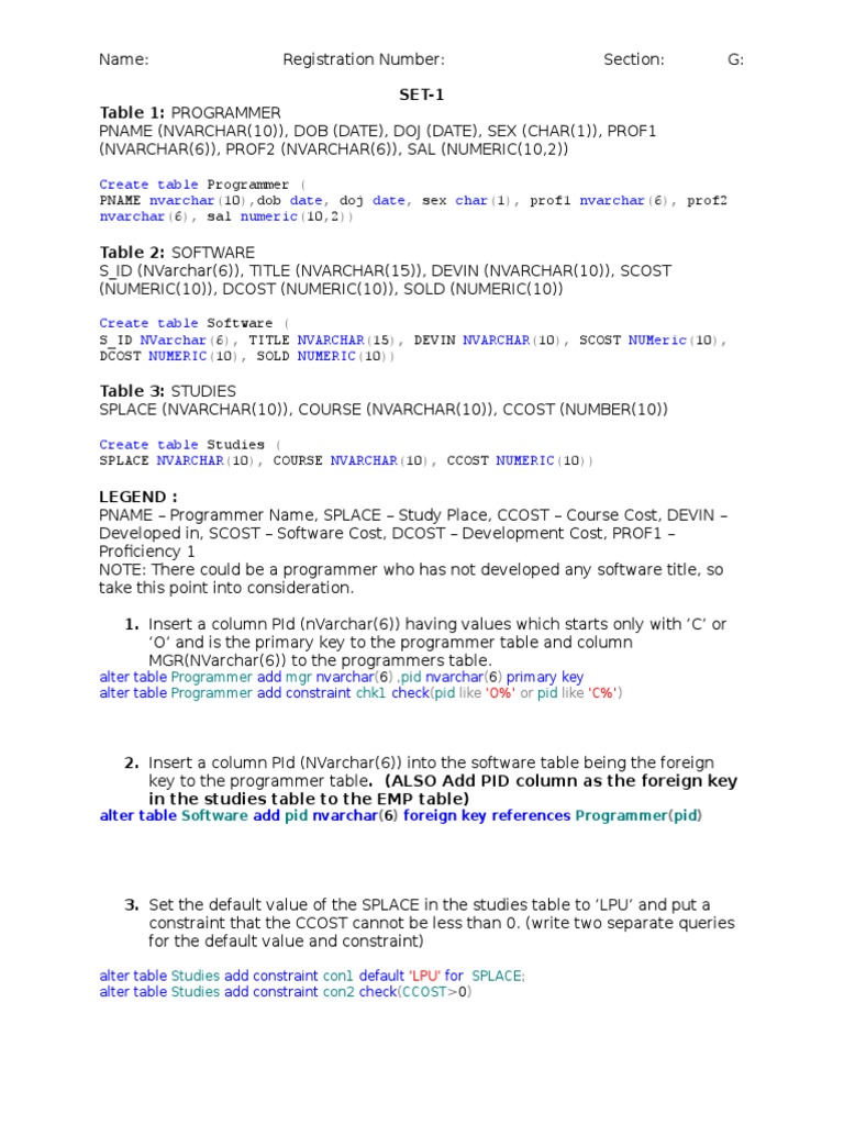 Query For MSSQL | PDF | Data Management Software | Computer Engineering