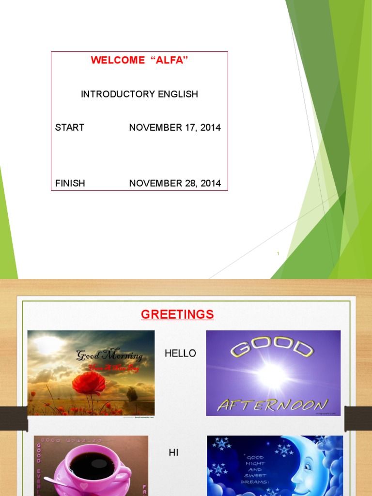 Introductory English Course Guide | PDF | Self-Improvement | Lifestyle