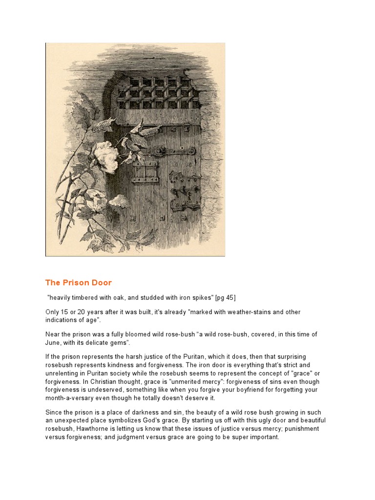 Prison Door Scarlet Letter