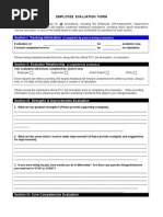 Potential Assessment Form | PDF | Leadership | Behavior Modification