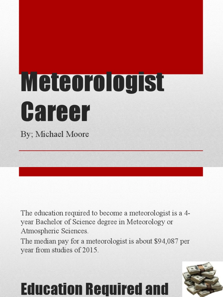 Meteorologist Career Overview and Pay | PDF