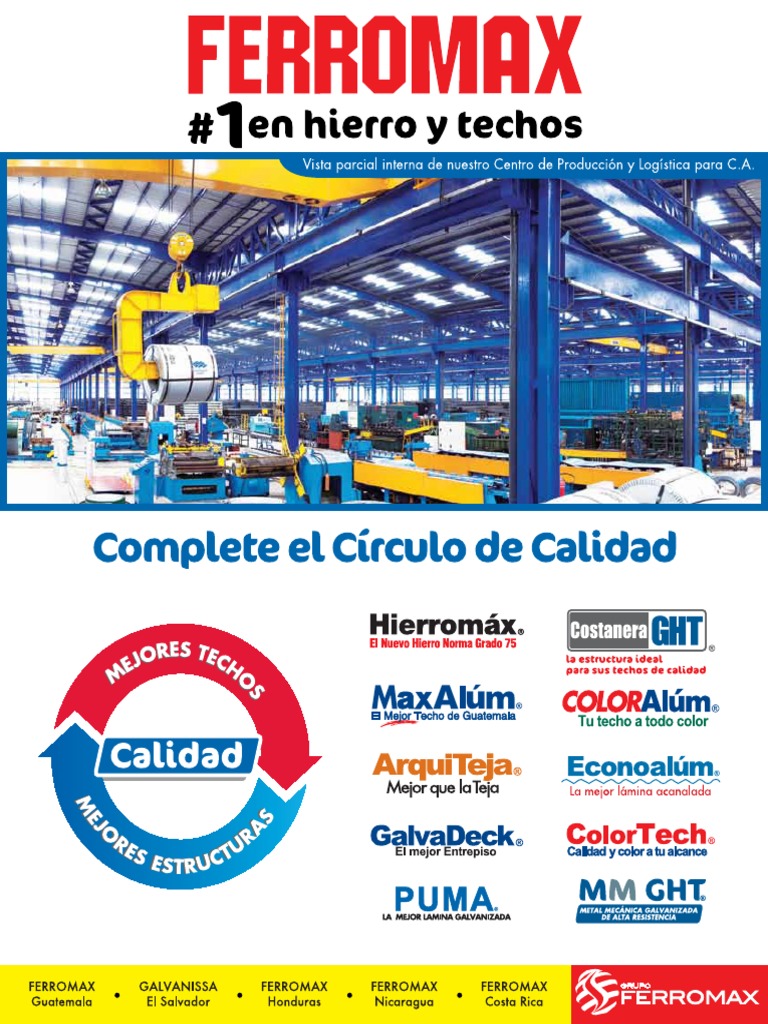 Catalogo Ferromax METAL HIERRO ALUMINIO | PDF