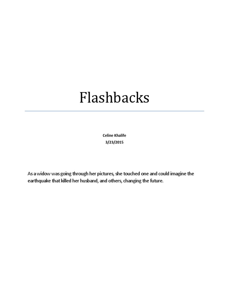 Short Story | PDF | Natural Disasters | Earthquakes