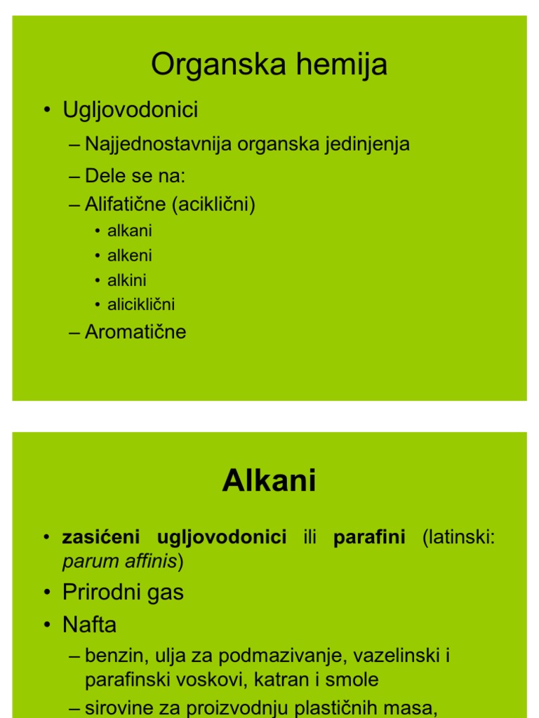 Organska Hemija | PDF