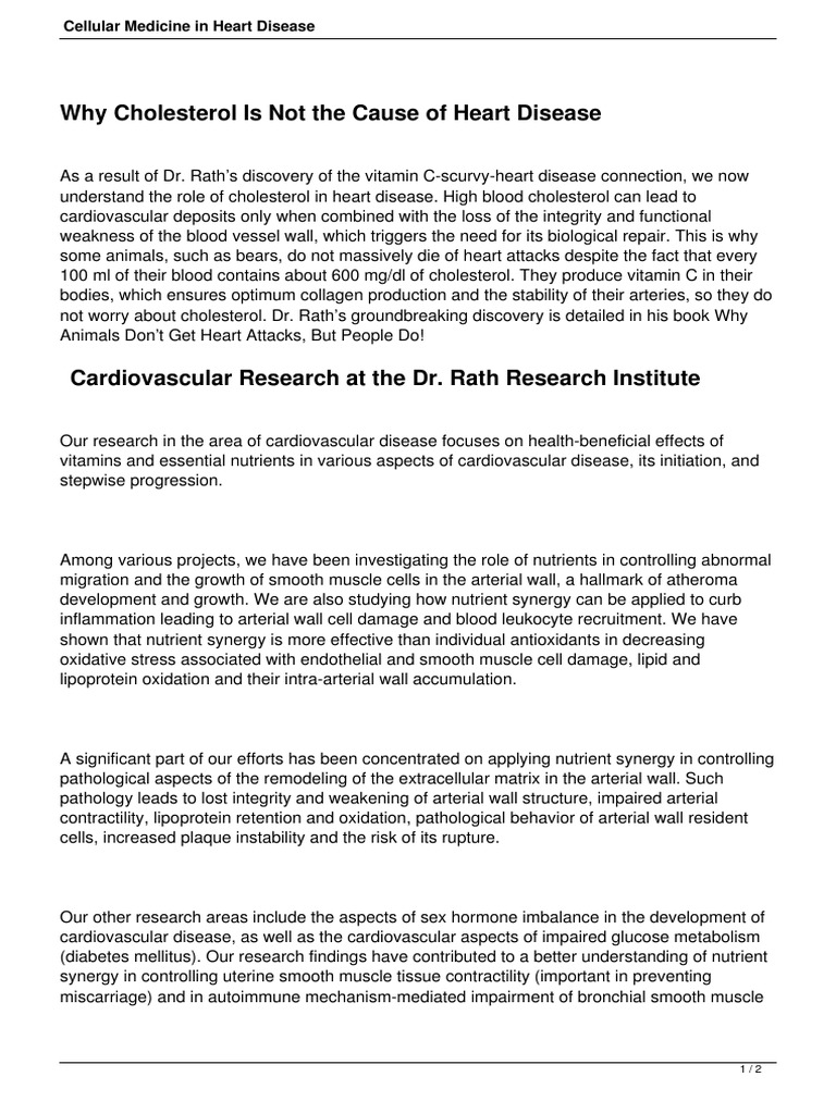 Heart Disease | PDF | Cardiovascular Diseases | Artery
