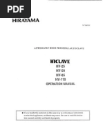 Scan Manual ALP CL 32 S | PDF | Sterilization (Microbiology) | Steam