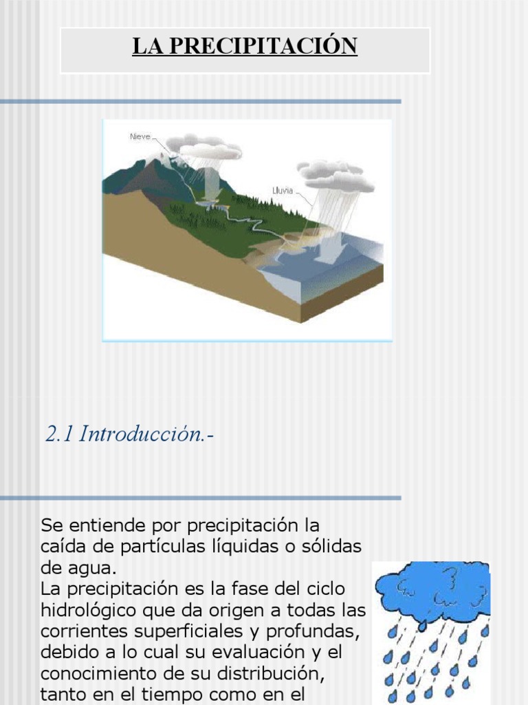precipitaciones | Precipitación | Lluvia