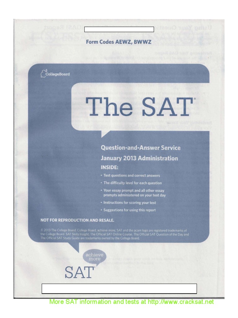 Sat Document | PDF | Evaluation Methods | Tests