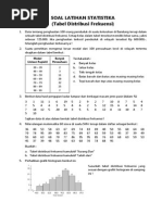 Soal UTS Statistik 1 | PDF