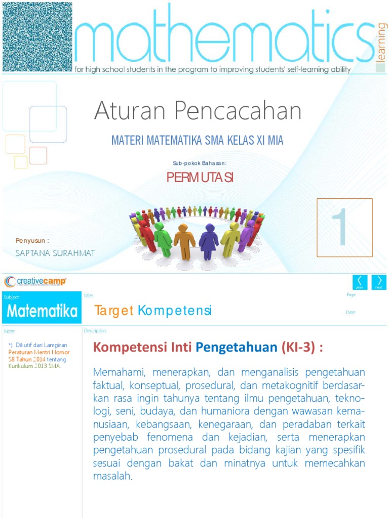 Peluang - Permutasi | PDF