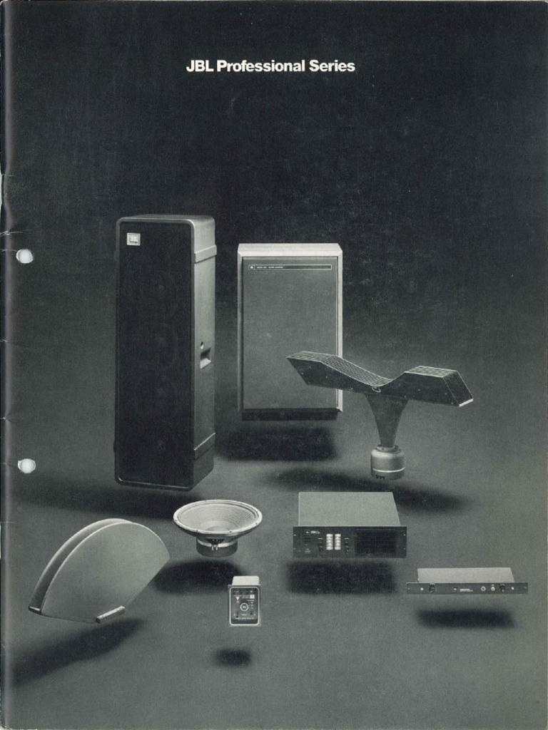 JBL Professional Series Catalog 2023 | PDF | Loudspeaker | Amplifier