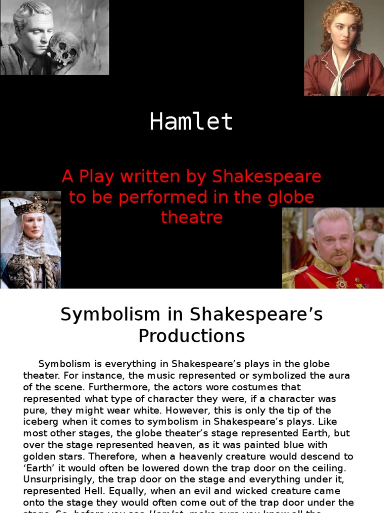 Hamlet powerpoint | Hamlet | Theatre