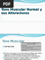 Alteraciones del Tono Muscular | PDF | Músculo | Sistema musculoesquelético