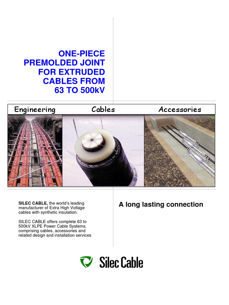 Premold Joint | PDF | Cable | Insulator (Electricity)
