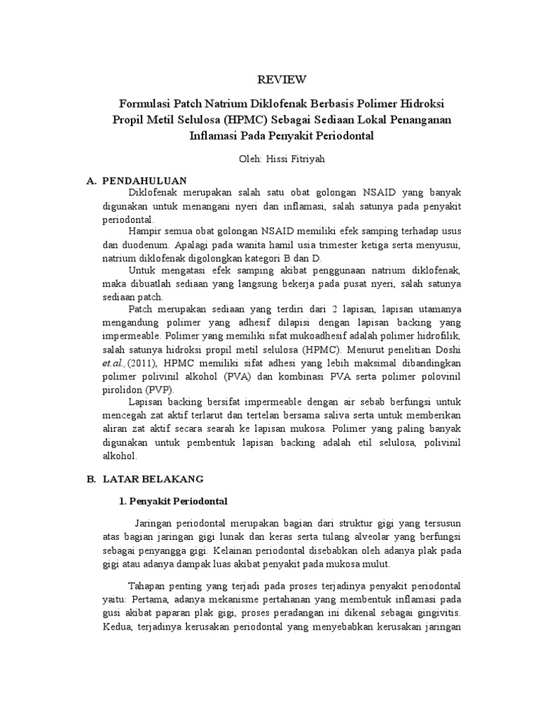 REVIEW Jurnal Difusi | PDF