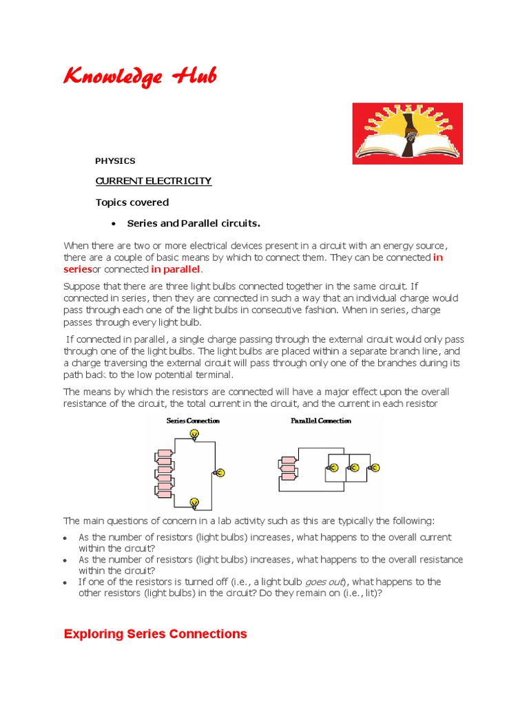 Phy 3 PDF | PDF | Series And Parallel Circuits | Electrical Resistance ...