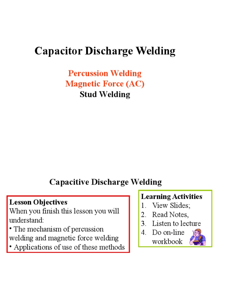 Stud Welding Capacitive Discharge Welding | PDF | Welding | Construction