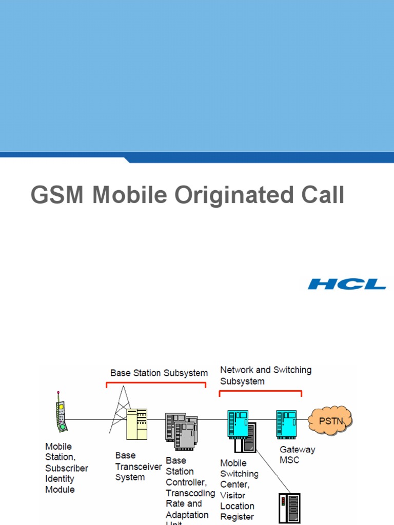 GSM MO Call Flow | PDF | Mobile Telecommunications | Communication