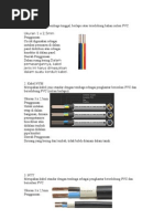 Tabel Standard KHA Kabel | PDF