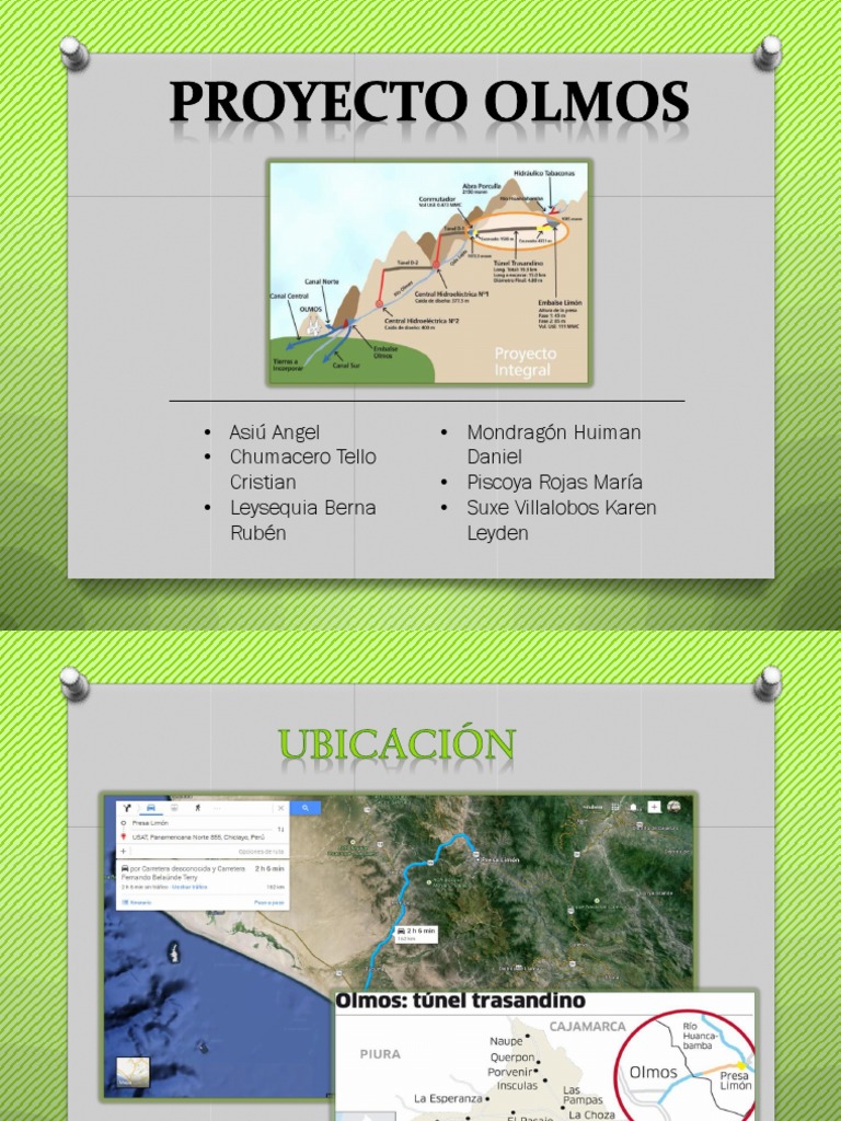 Proyecto Olmos | PDF | Riego | Administracion del Agua