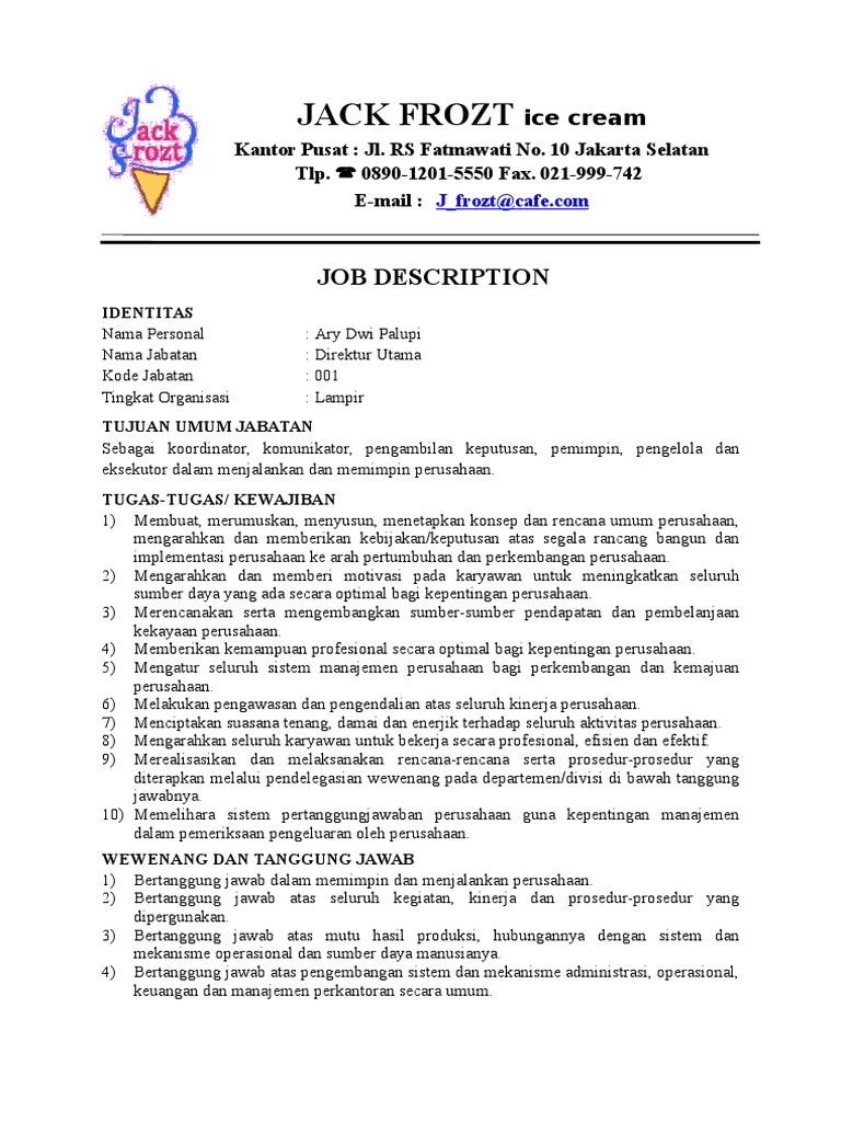 contoh-job-description