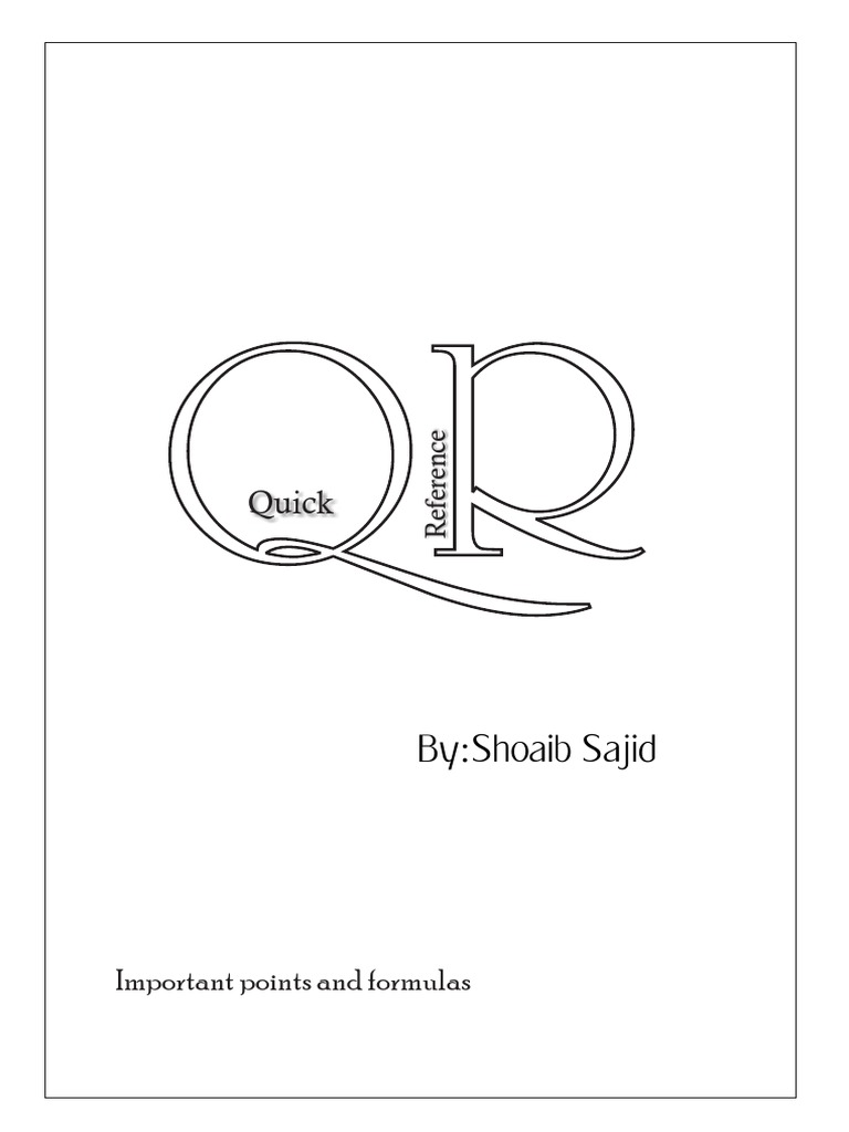 Maths Formula Book | PDF | Triangle | Circle