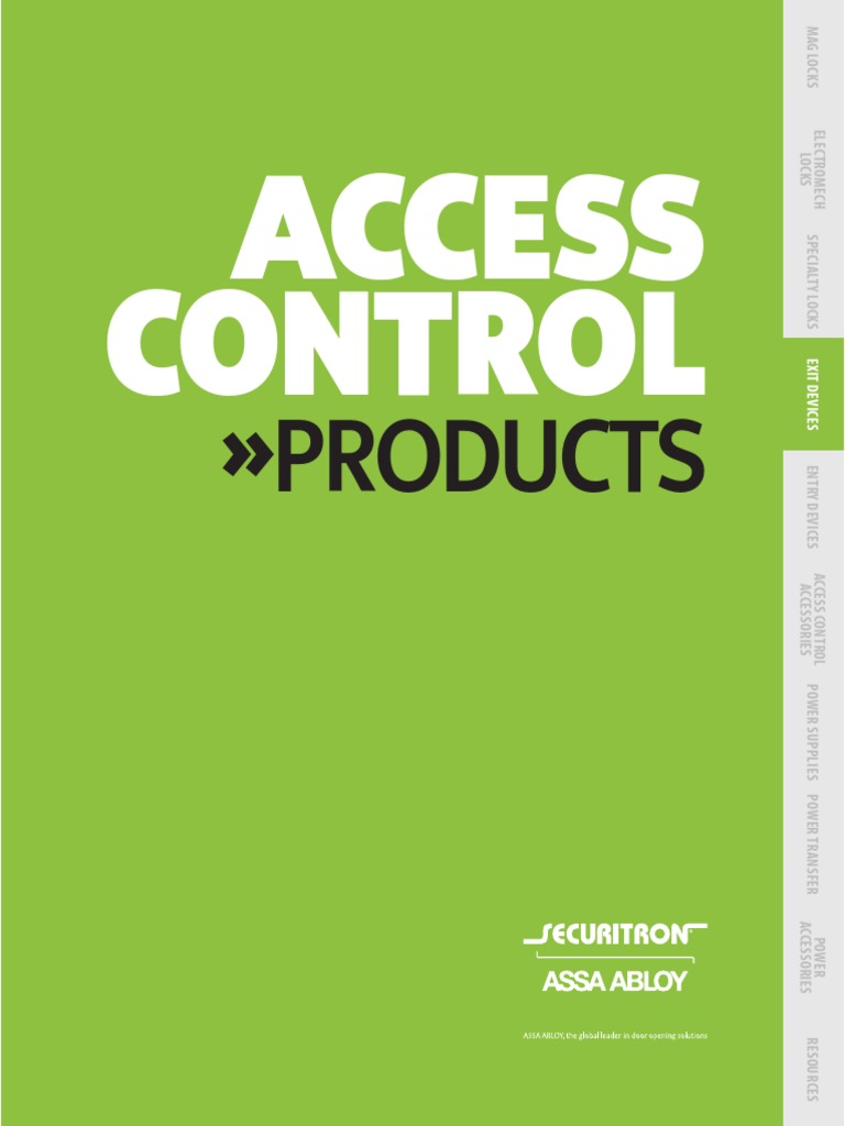 Securitron WEMB Data Sheet | PDF | Switch | Access Control