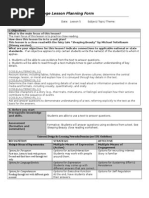 The Giver Unit Plan | PDF | The Giver | Reading (Process)