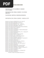 Court Directory Philippines | PDF | Metro Manila | Practice Of Law