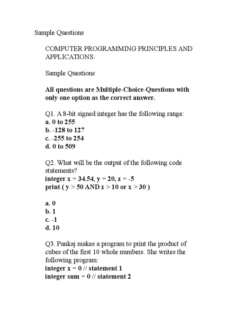 Amcat Sample Questions | Download Free PDF | Leadership ...