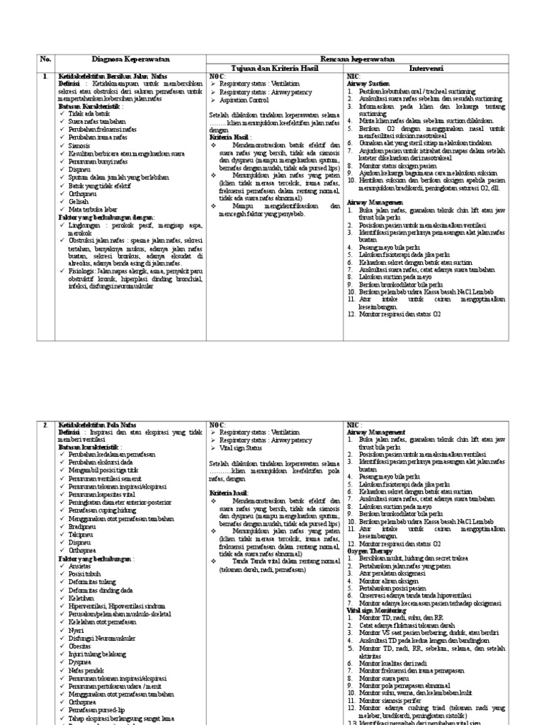 Intervensi Nanda Nic-Noc