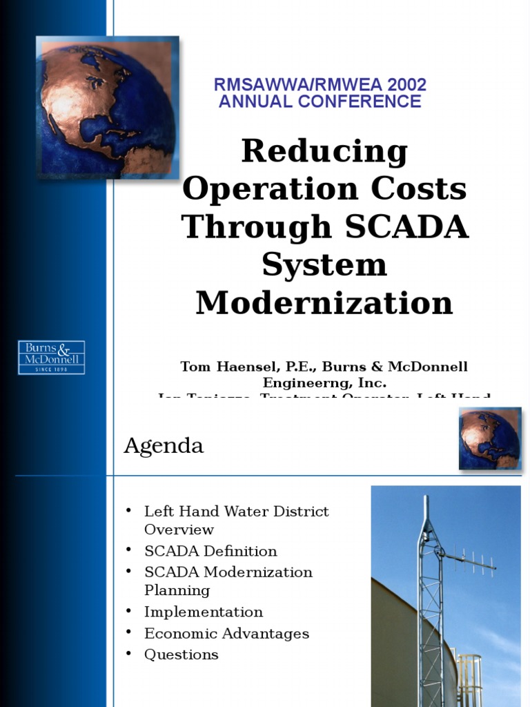 Reducing Operation Costs Through SCADA System Modernization: Rmsawwa ...