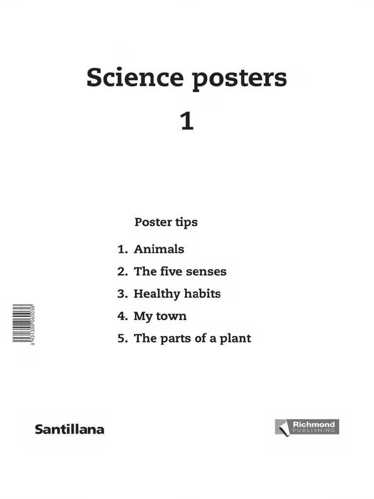 Natural Science Primary 1 (Poster) | PDF | Organisms | Nature