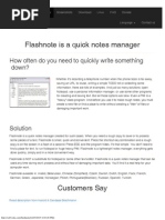 Online Notepad - Take Notes and Share Notes Online | PDF | Computers