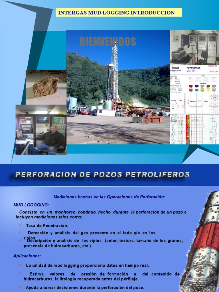 Mud Logging Introduccion TCB X1005 | PDF | Gases | Ciencias fisicas