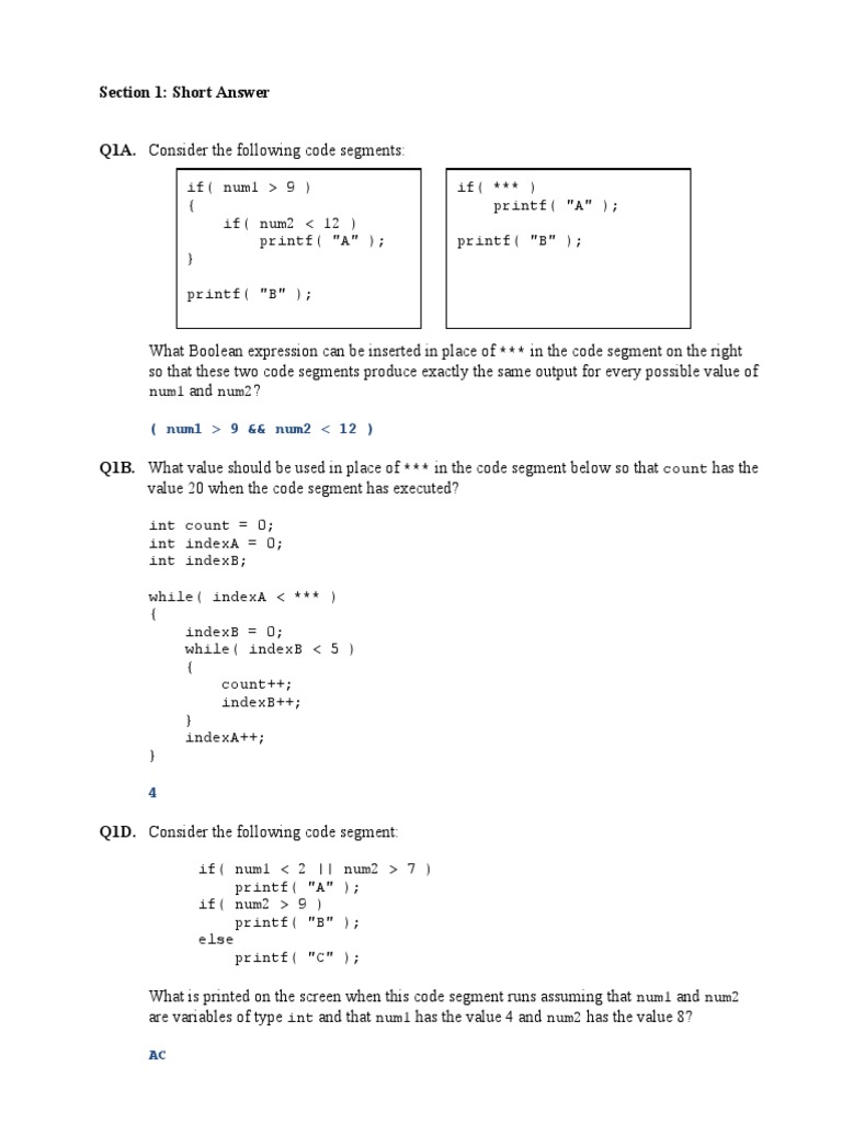 Apsc 160 (Ubc) | PDF | Integer (Computer Science) | Software Engineering