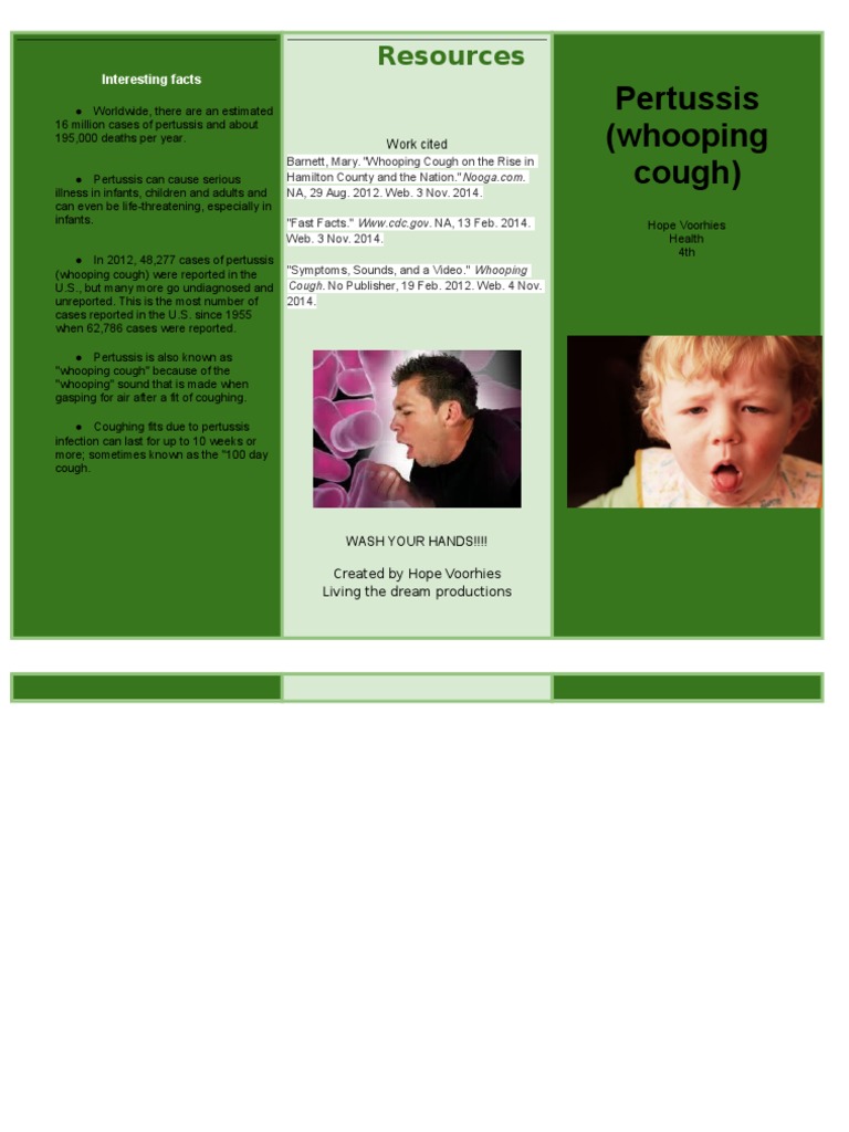 Pertussis: Facts, Symptoms, and Prevention | PDF