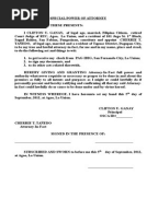 Affidavit of Non Filing of Income Tax | Affidavit | Taxes
