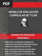 El Modelo de Evaluación de Ralph Tyler | PDF | Evaluación ...
