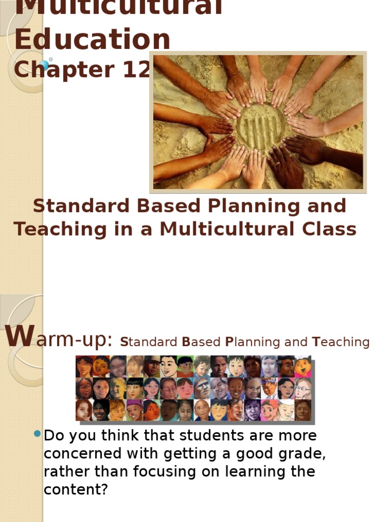 Multicultural Education CH 12 | PDF | Lesson Plan | Multiculturalism