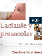Crecimiento y Desarrollo Del Lactante | PDF | Amamantamiento | Bienestar