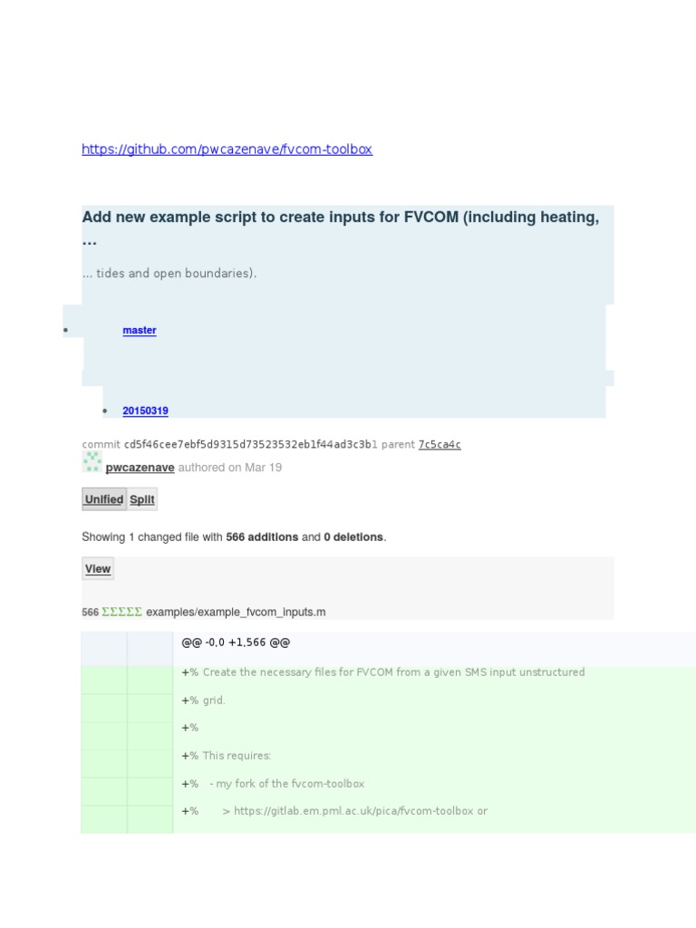 Website FVCOM | PDF | Tide | Interpolation