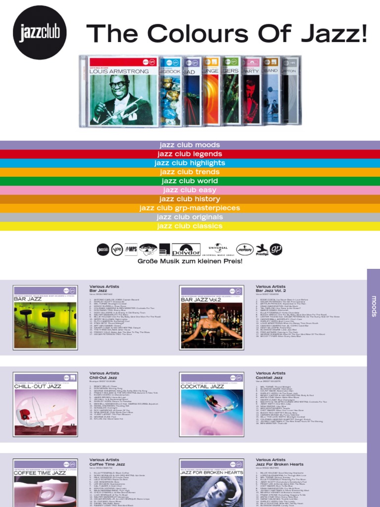 The Colours of Jazz: A Musical Journey | PDF | Jazz Musicians | Jazz