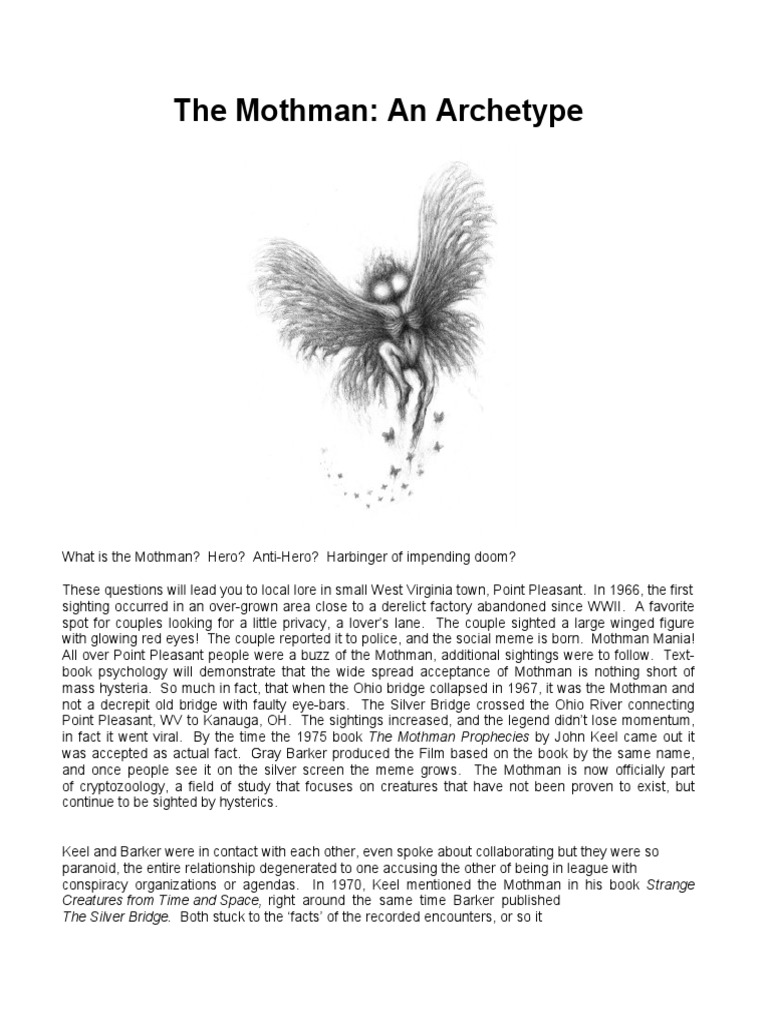 The Mothman An Archetype | PDF