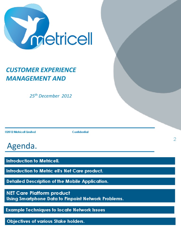 Metricell General Presentation | PDF | Mobile App | Web Application