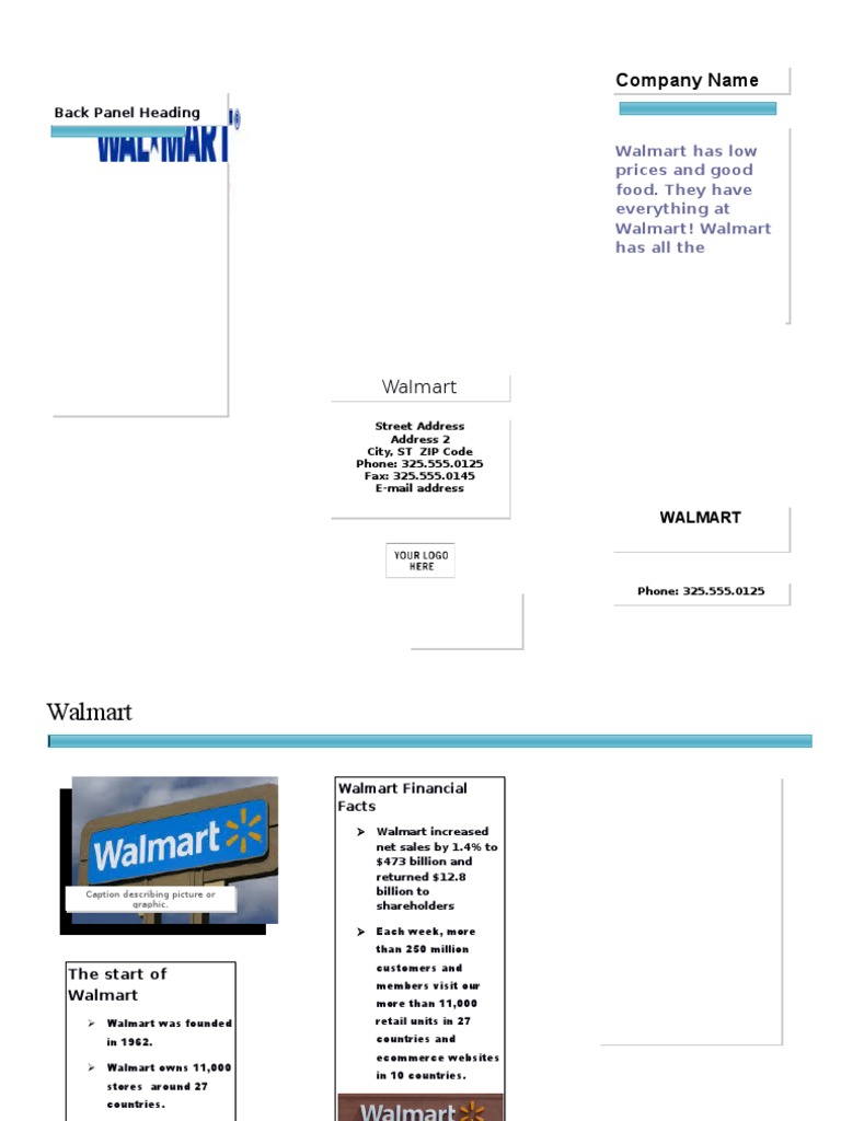 Walmart: Low Prices & Global Reach | PDF | Law