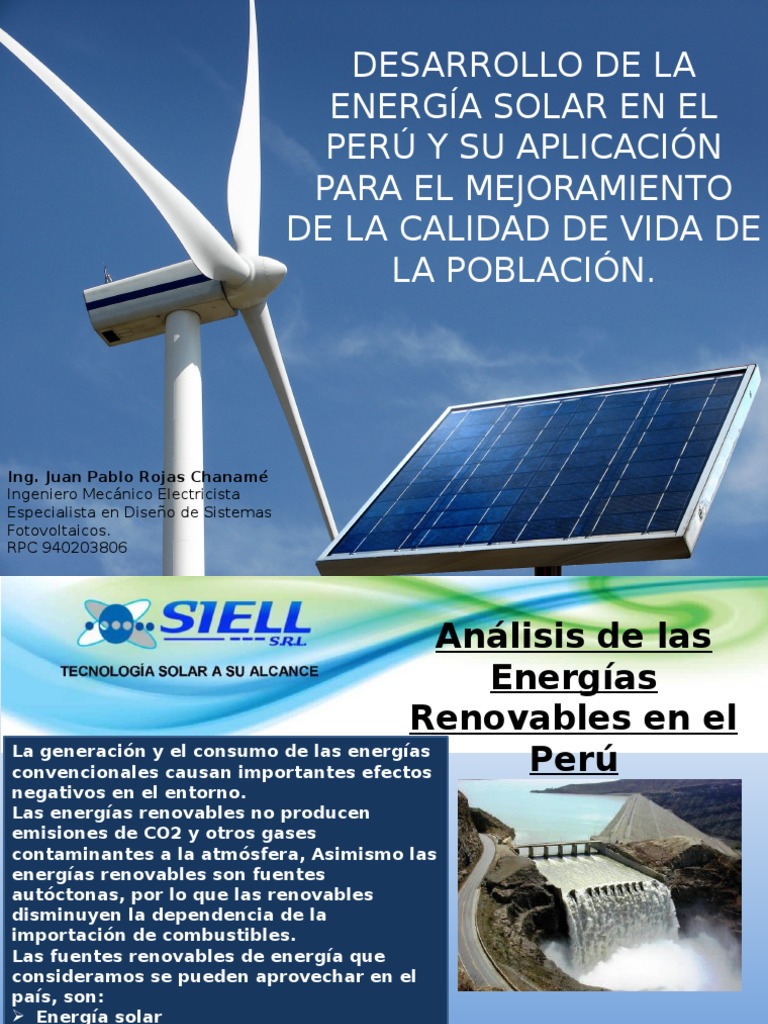 Energía Solar Perú | Energía solar | Energía renovable