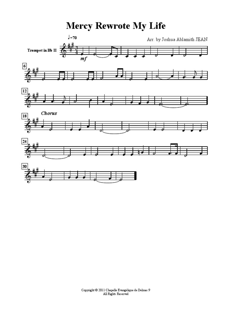 Mercy Rewrote My Life | PDF