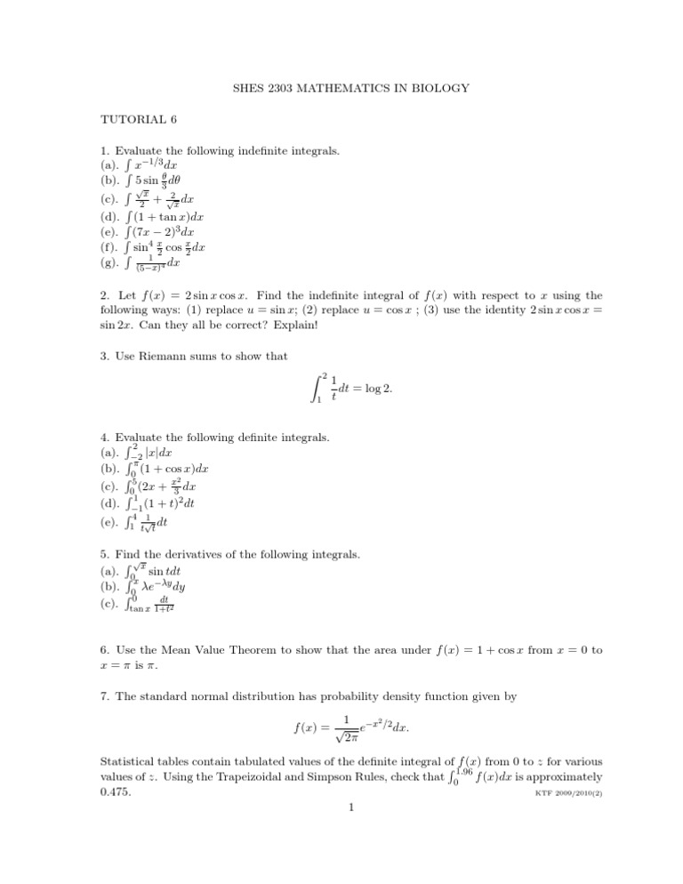 Mib Tutorial6 | PDF
