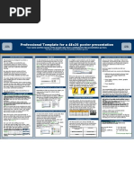 A2 Poster Presentation Template | PDF | Page Layout | Typefaces
